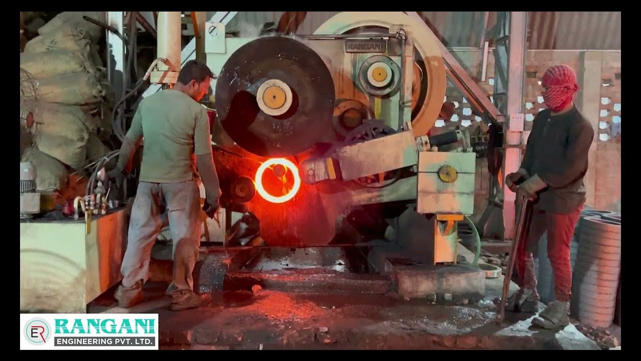 Forging Ring Rolling Machine - YouTube