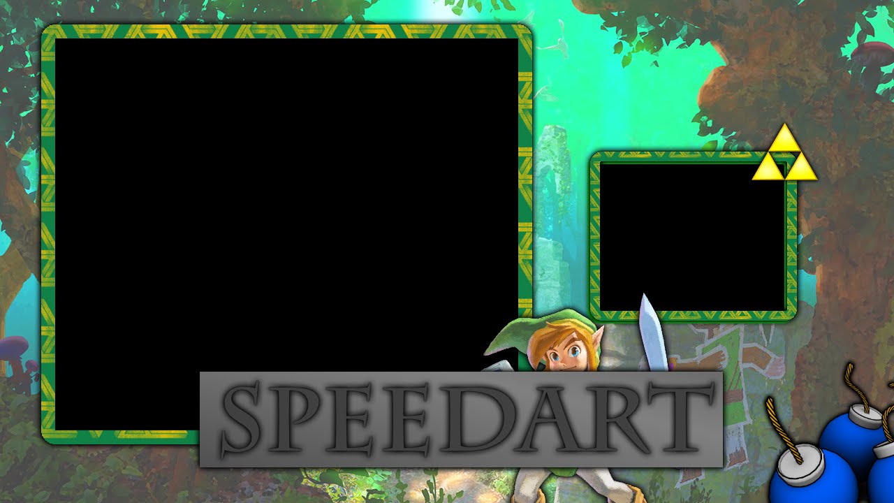 Speed Art • [Template] Layout for The Legend Of Zelda Games - YouTube