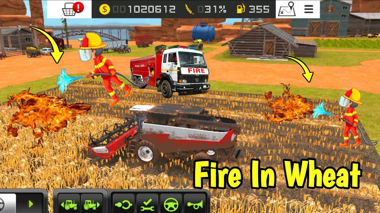 Wheat Farming in Fs18 ! The Most Satisfying Wheat Farming Moments In ...