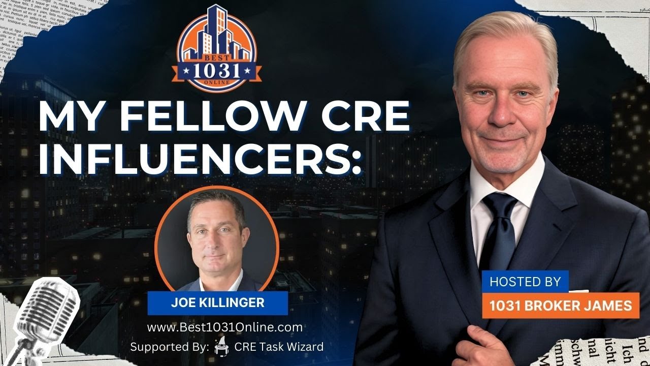 My Fellow CRE Influencers w/Joe Killinger - YouTube