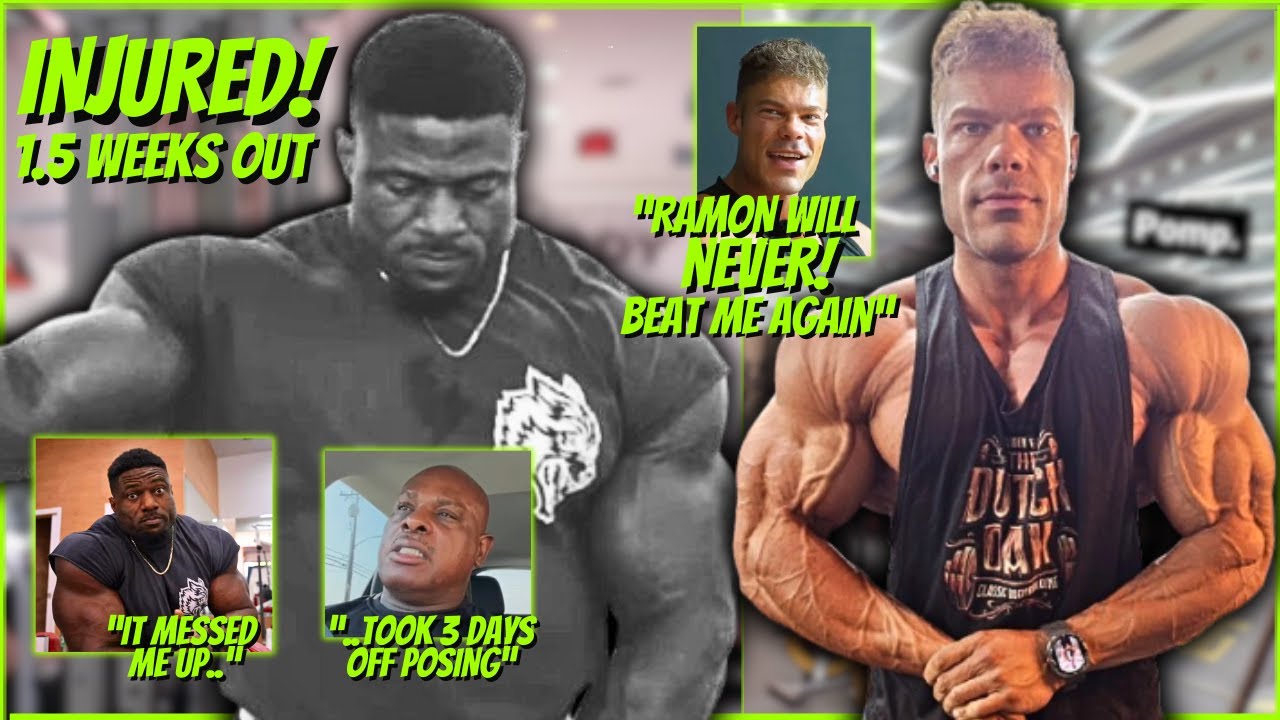 Andrew Jacked INJURED 1.5 WEEKS OUT FROM OLYMPIA! + Wesley Vissers ...
