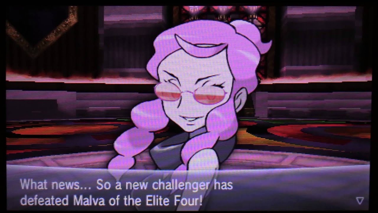 Pokemon Malva Elite Four