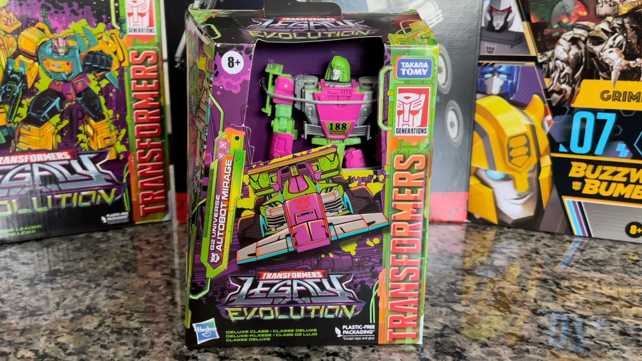 Mirage transformers legacy evolution unboxing and transforming - YouTube