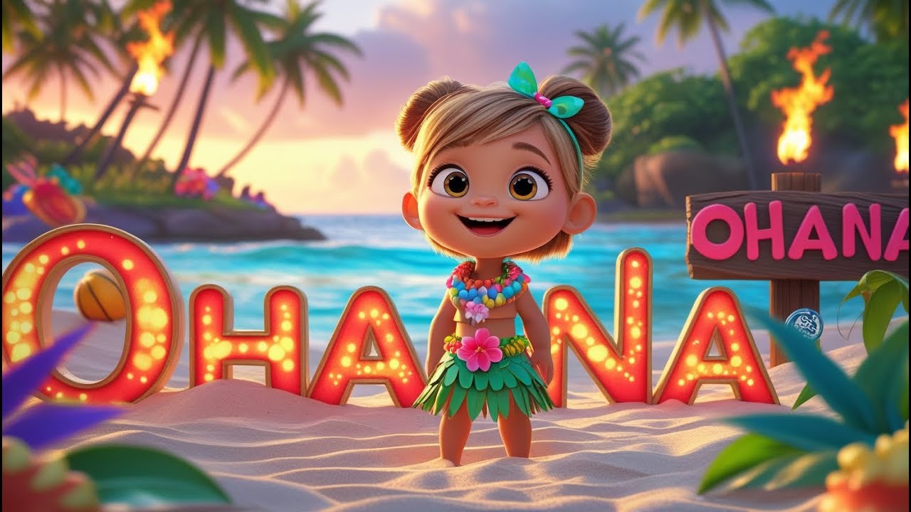 OHANA | OHANA QUER DIZER FAMÍLIA | MÚSICA INFANTIL SOBRE AMOR ...