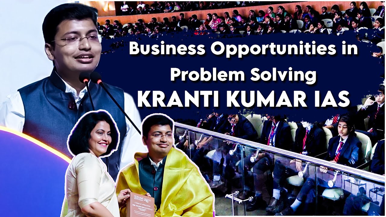 Finding Opportunity in Everyday Challenges: Inconvenience to Innovation | Kranti Kumar IAS - YouTube