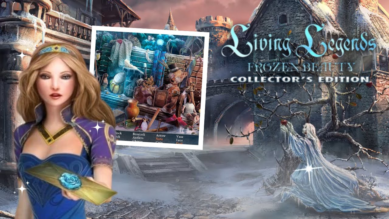 LIVING LEGENDS: FROZEN BEAUTY WALKTHROUGH | FULL PLAY - YouTube
