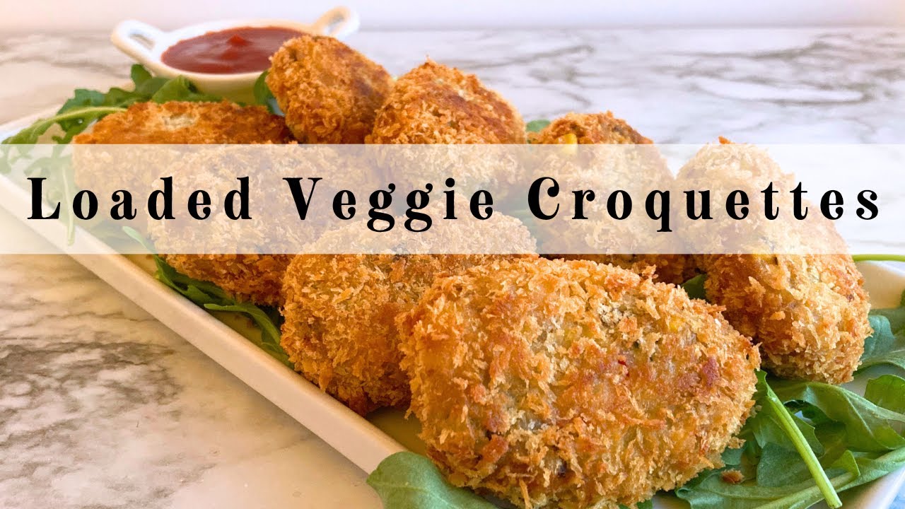 Hot to turn Vegetable Scraps into delicious Croquettes | Easy Vegan ...