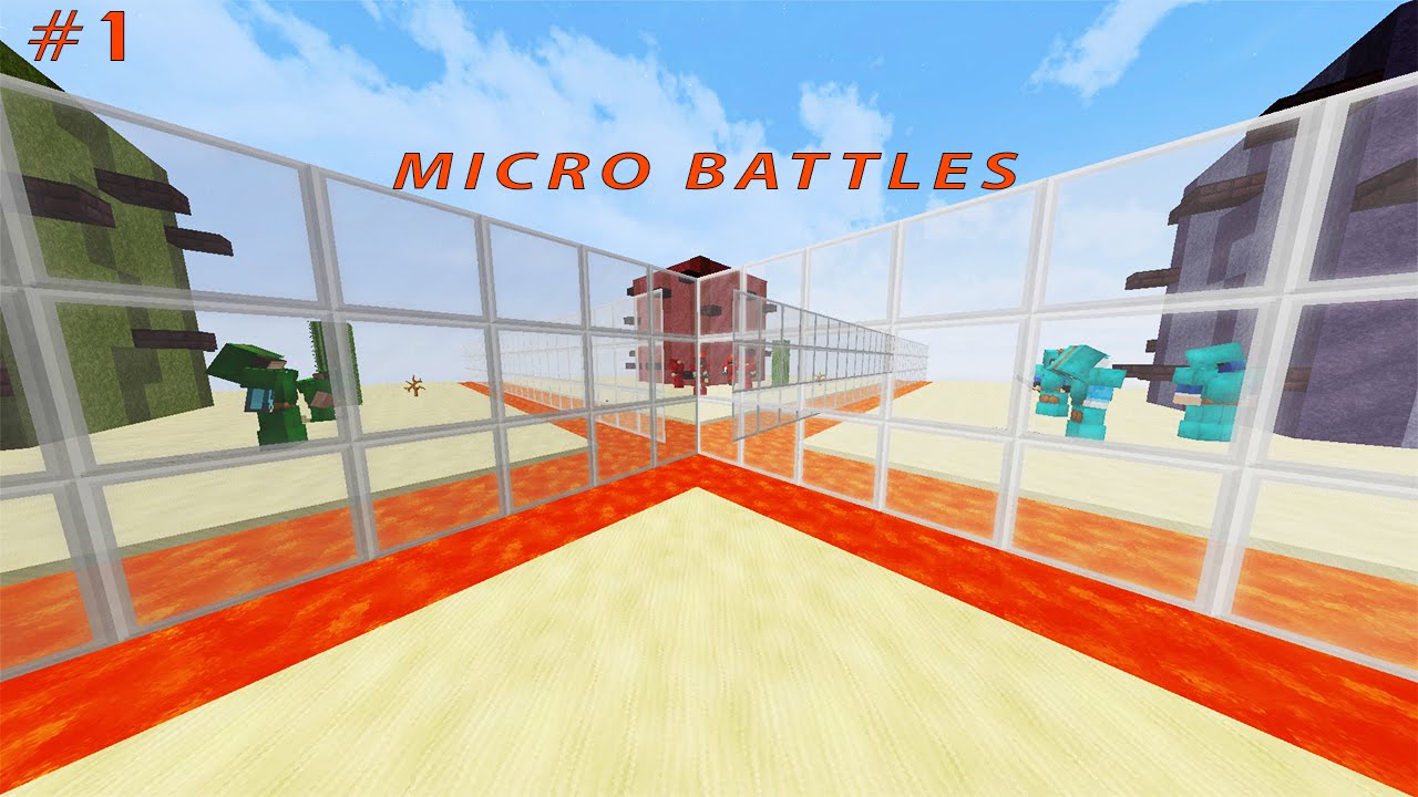 Minecraft Mini Games : Micro Battles #1 - YouTube