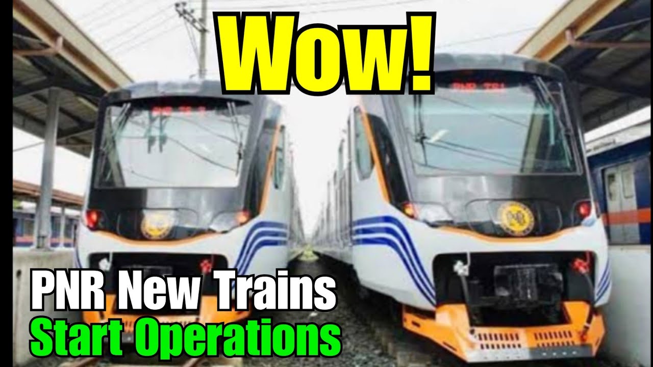 LOOK! NEW PNR Trains start operations - YouTube