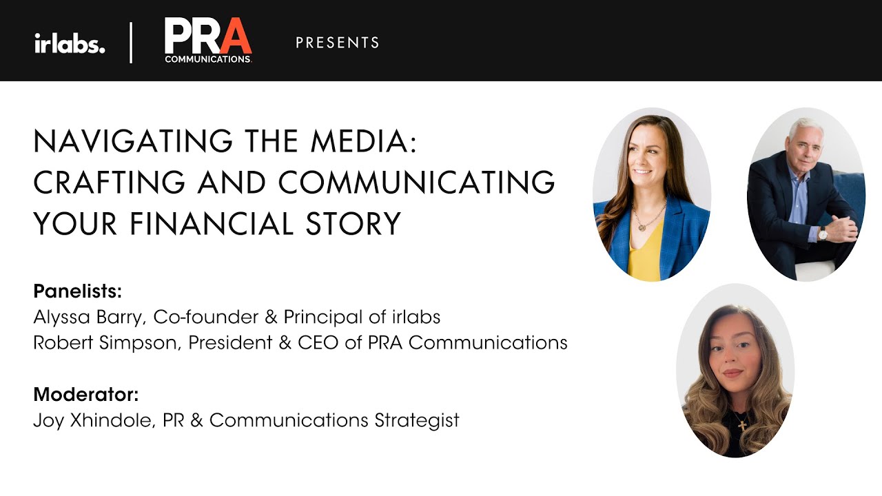 Navigating the Media: Crafting and Communicating Your Financial Story ...