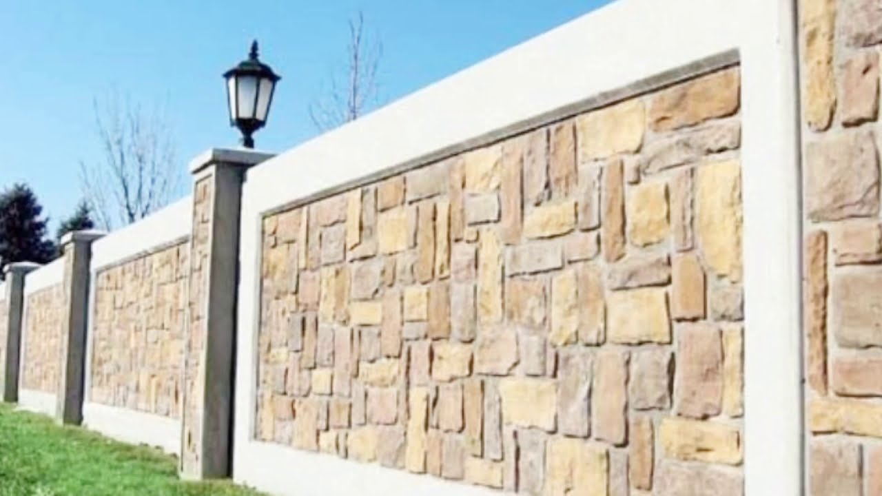 House Boundary wall designs and ideas 2021, latest boundary walls for ...