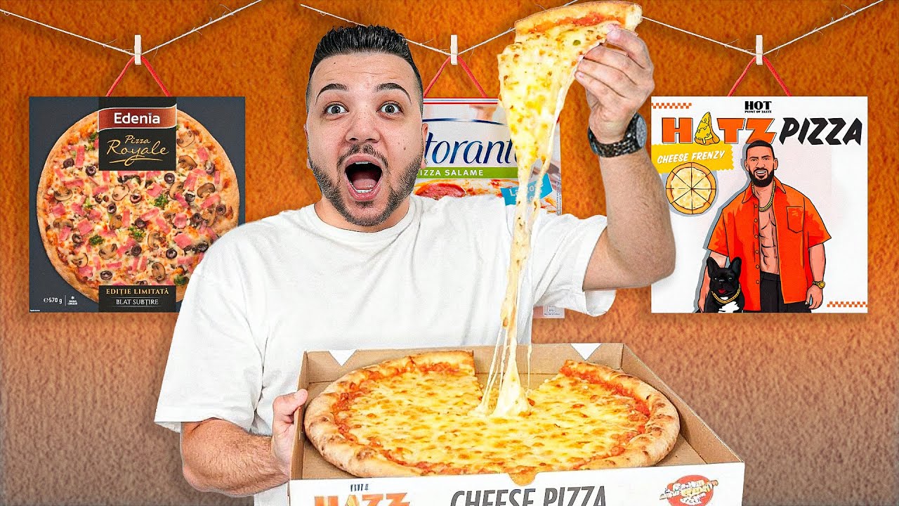 NOUA HATZ PIZZA VS CELE MAI MARI BRANDURI | SURPRIZA SAU DEZAMAGIRE ...