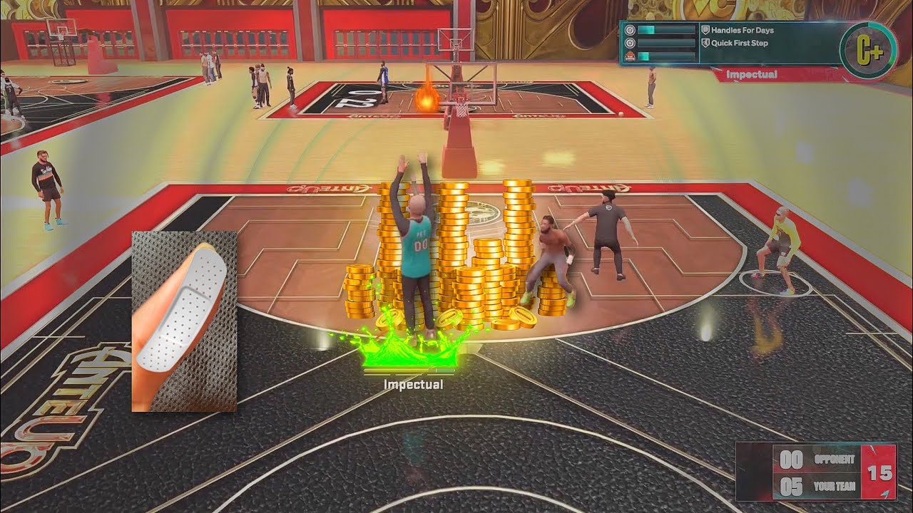 My 1st game Iso’ing in NBA 2k23 Stage, but with a burnt thumb.. - YouTube