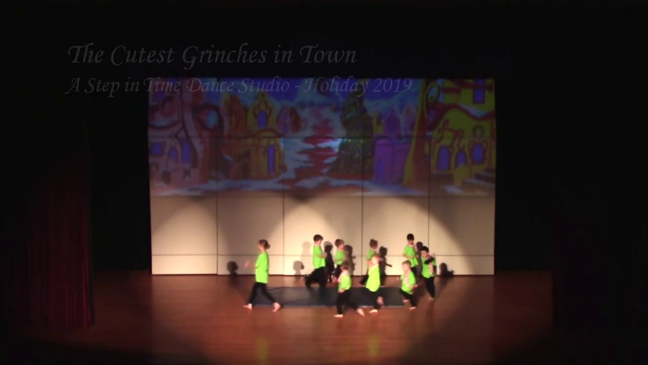 A Step in Time Dance Studio The Cutest Grinches in Town Holiday 2019 ...