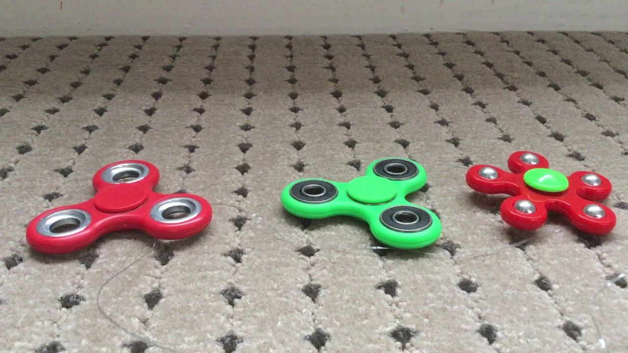 Fidget spinner battle - YouTube