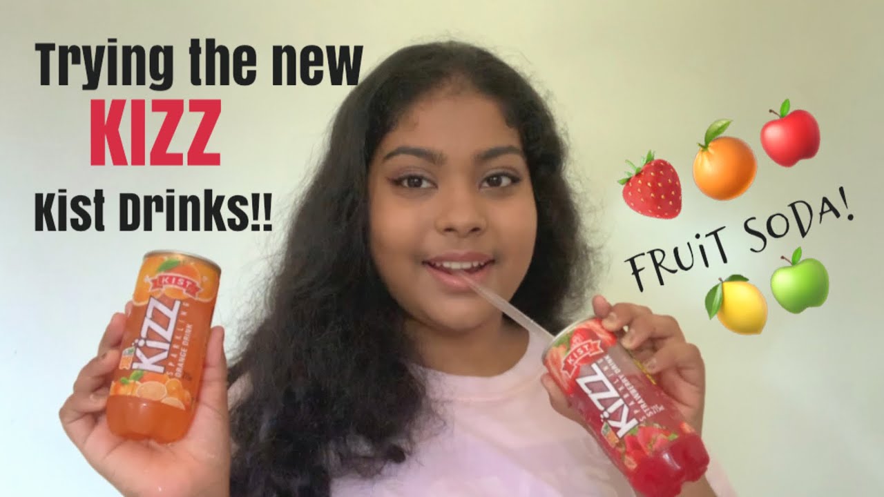 Trying the new 'KIZZ' drinks from Kist! BEST REACTIONS!! CHIHIRO TRIES ...