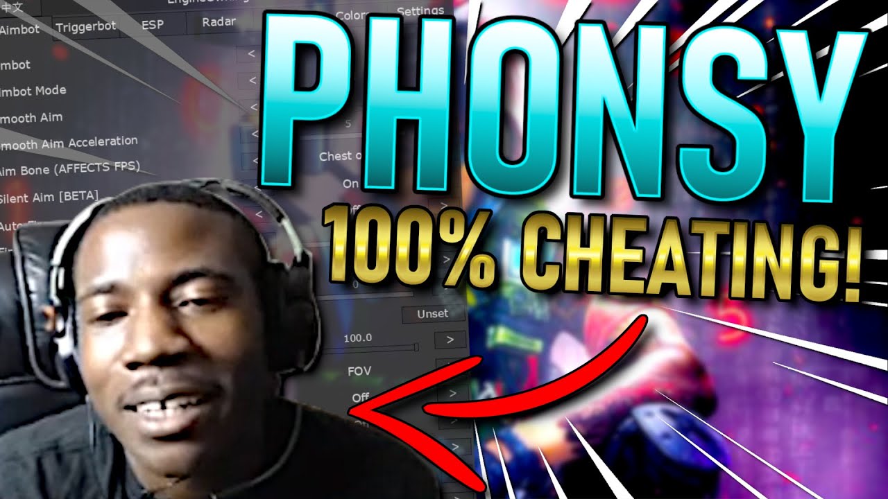 PHONSY SHOWS CHEATS ON STREAM! - 100% CHEATING WARZONE SEASON 5 ...