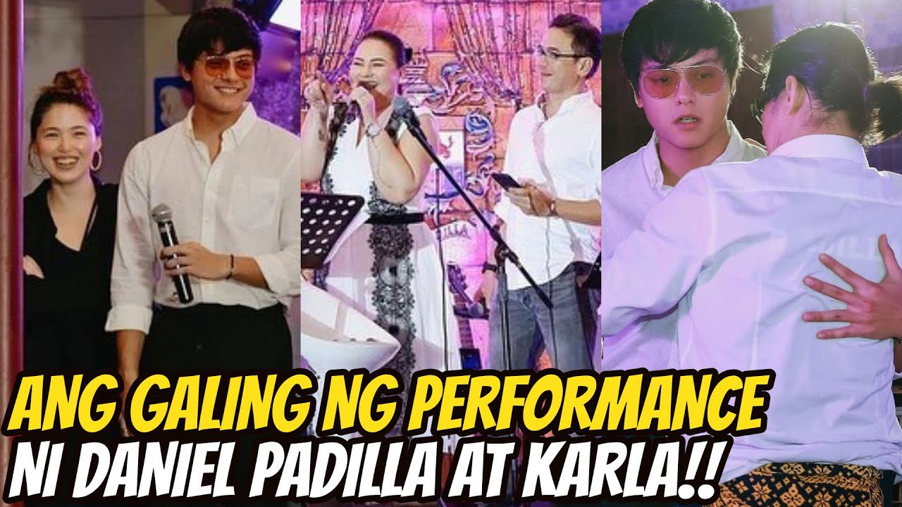 Ang GALING DANIEL PADILLA, Karla Estrada & Rommel Padilla on STAGE ...