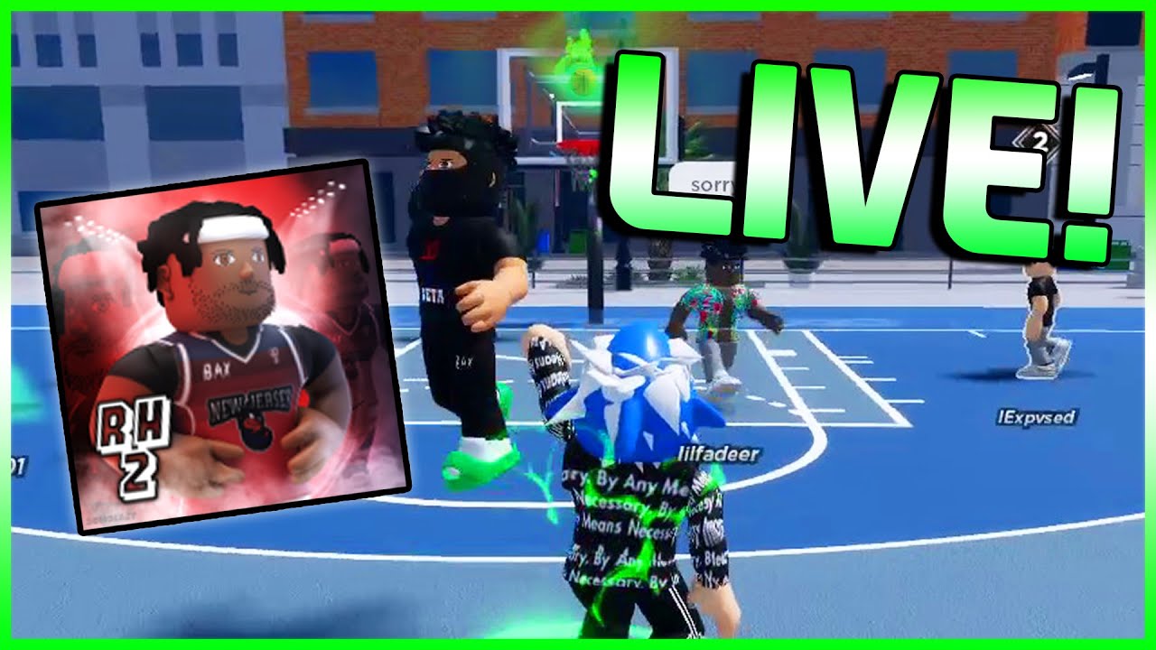 NEW ROBLOX BASKETBALL GAME LIVE! (RH2 The Journey - BETA) - YouTube