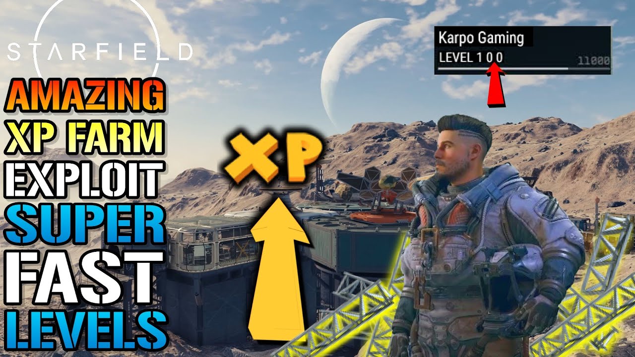 Starfield: Amazing XP Exploit! Level 100 In Minutes! The Best XP Farm ...