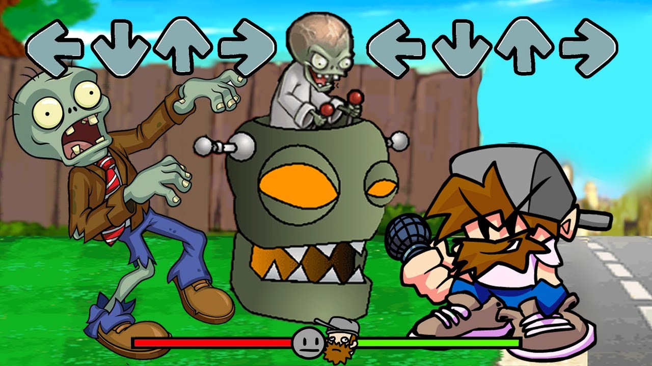 Tema Zomboss Battles PVZ En Friday Night Funkin FNF - YouTube