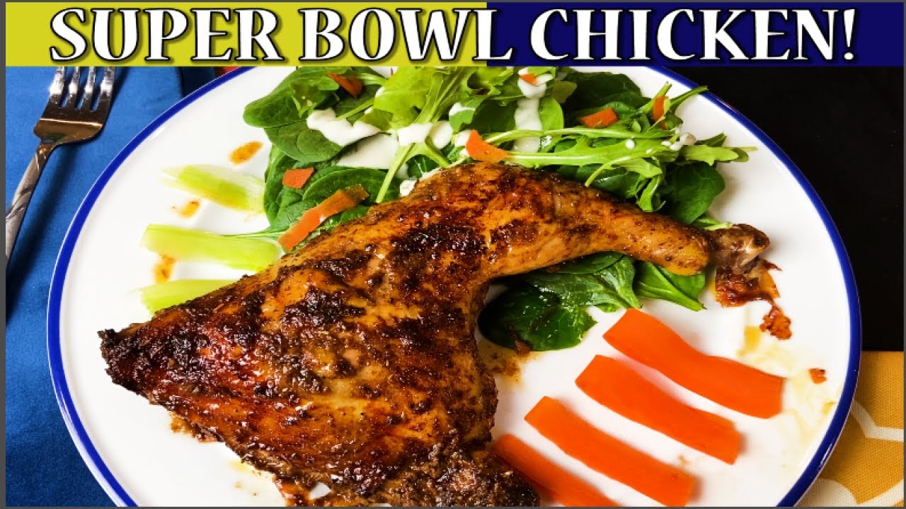 SUPER BOWL CHICKEN! | CHAMPAGNE HONEY MUSTARD CHICKEN - YouTube