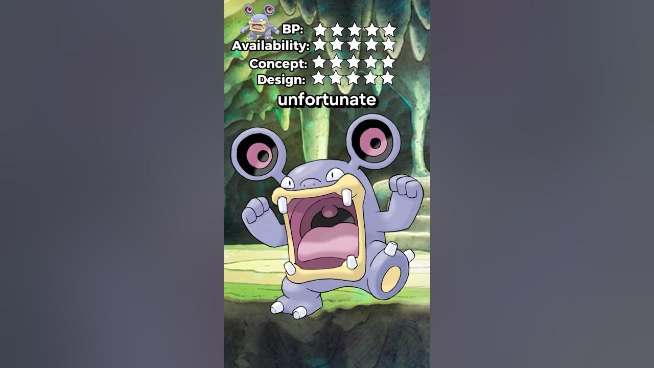 LOUDRED is such a weird Pokémon. RATE EM' ALL! Ep #294 #Loudred #rateemall #pokemon - YouTube