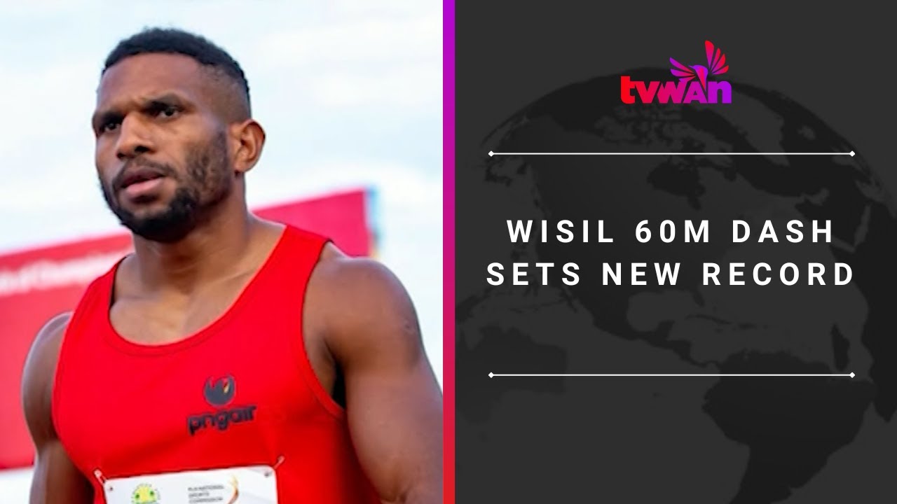 Wisil 60m dash sets new record - YouTube