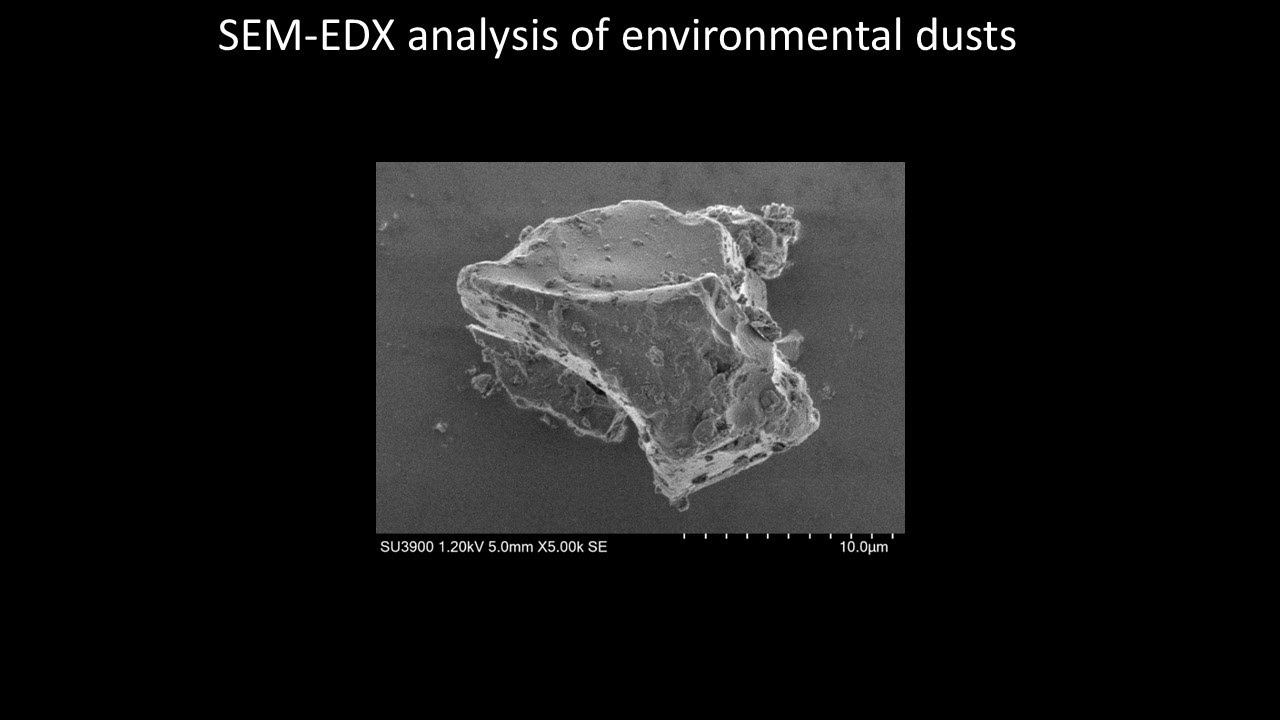 [Life] SEM-EDX analysis of environmental dusts - YouTube