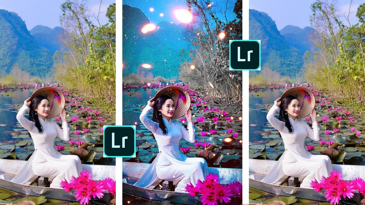 Lightroom photo editing || Light glowing picsart photo editing tutorial ...