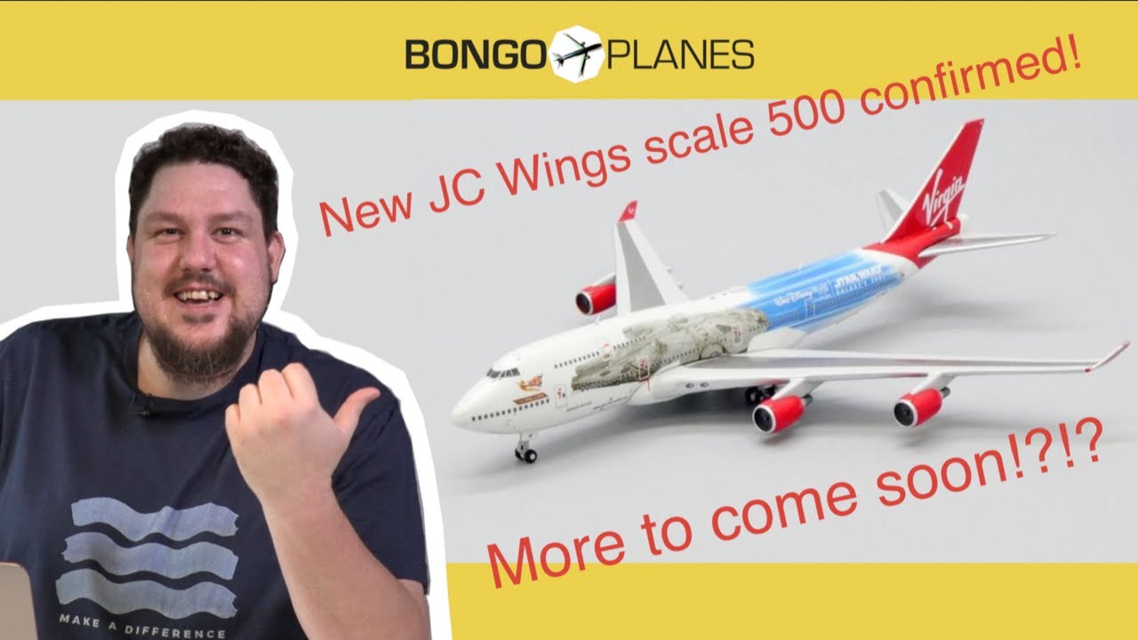 New JC Wings scale 500 model confirmed and more models to come ...