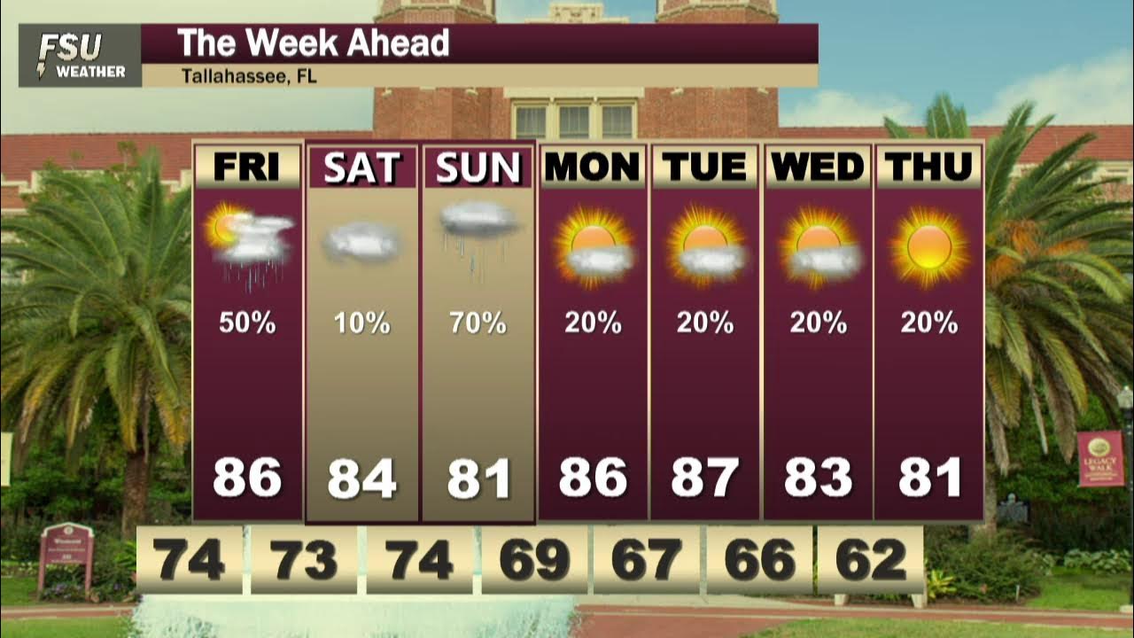 FSU Weather - Thursday, October 3rd - YouTube