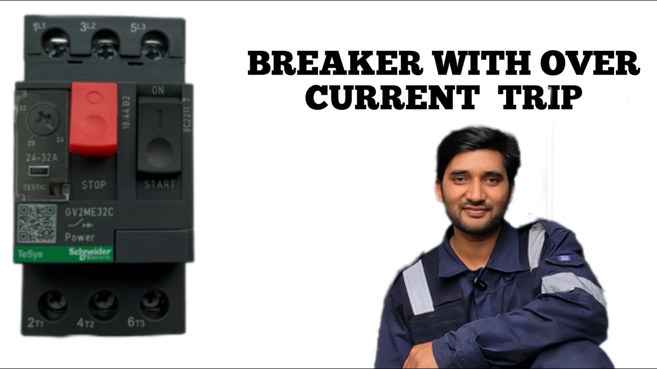 Breaker with Over Current Trip | Setting and Testing of Over Current ...