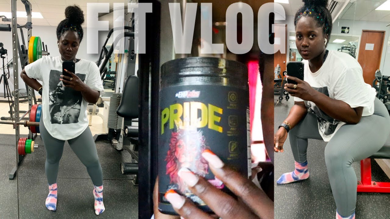 FIT VLOG: Losing weight Again |Trying EHP Labs Pride Preworkout + Full ...