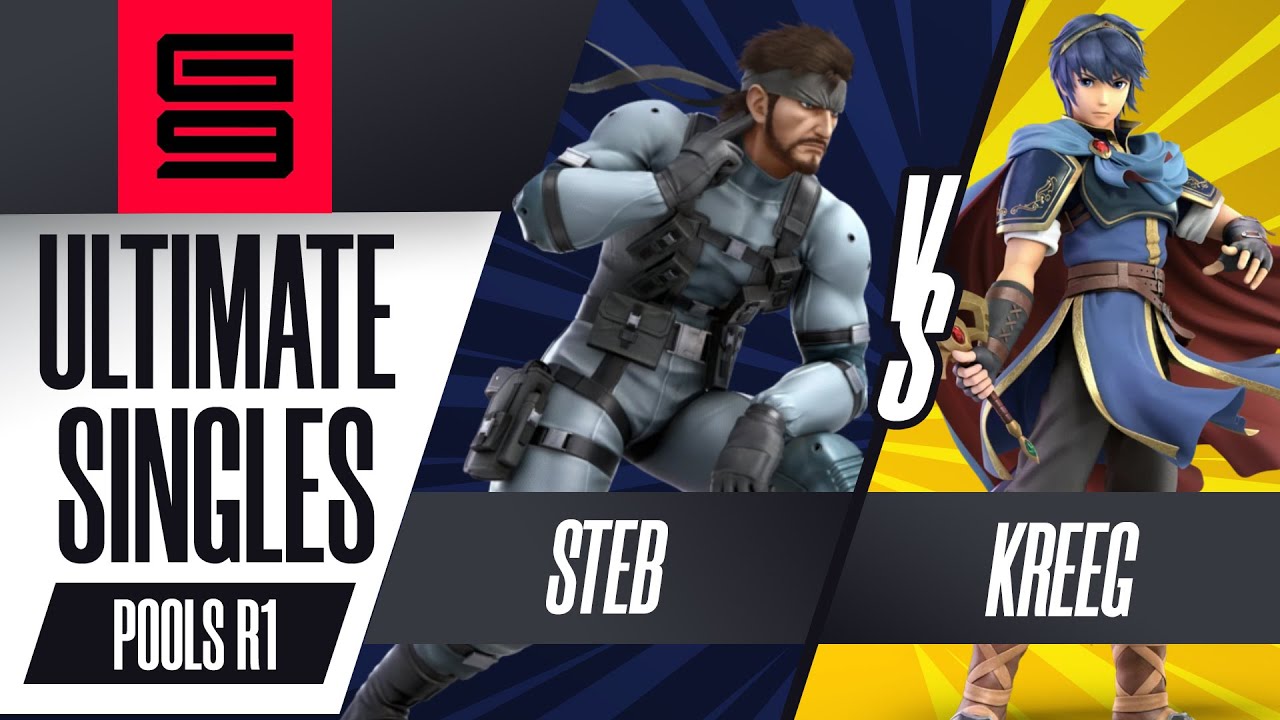 steb (Snake) vs Kreeg (Marth) - Ultimate Singles Pools Winners Quarter ...