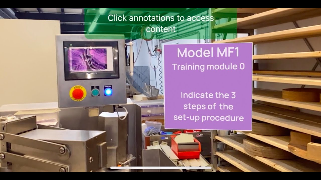 AR-based Training Module for Machine - YouTube