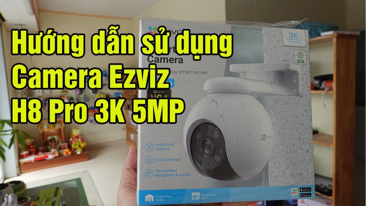 HƯỚNG DẪN SỬ DỤNG CAMERA H8 RPO 3K 5MP FULL - YouTube