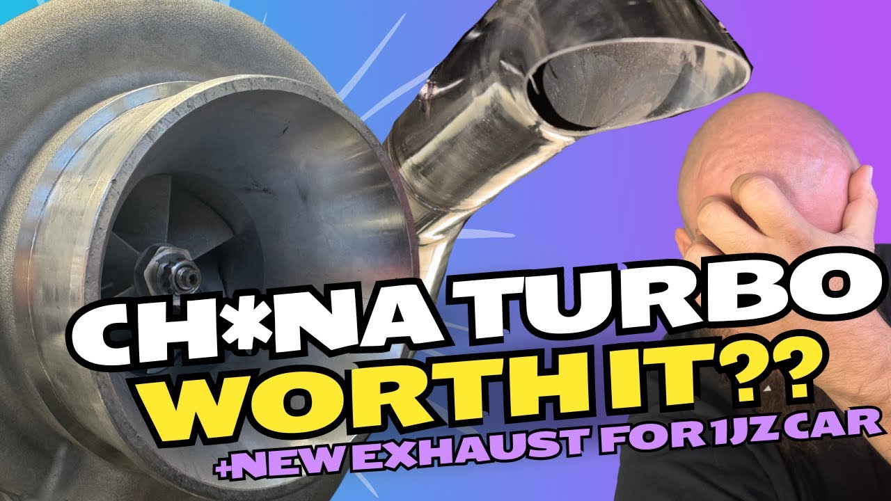 CHINESE TURBO WORTH IT? + EXHAUST FABRICATION - YouTube