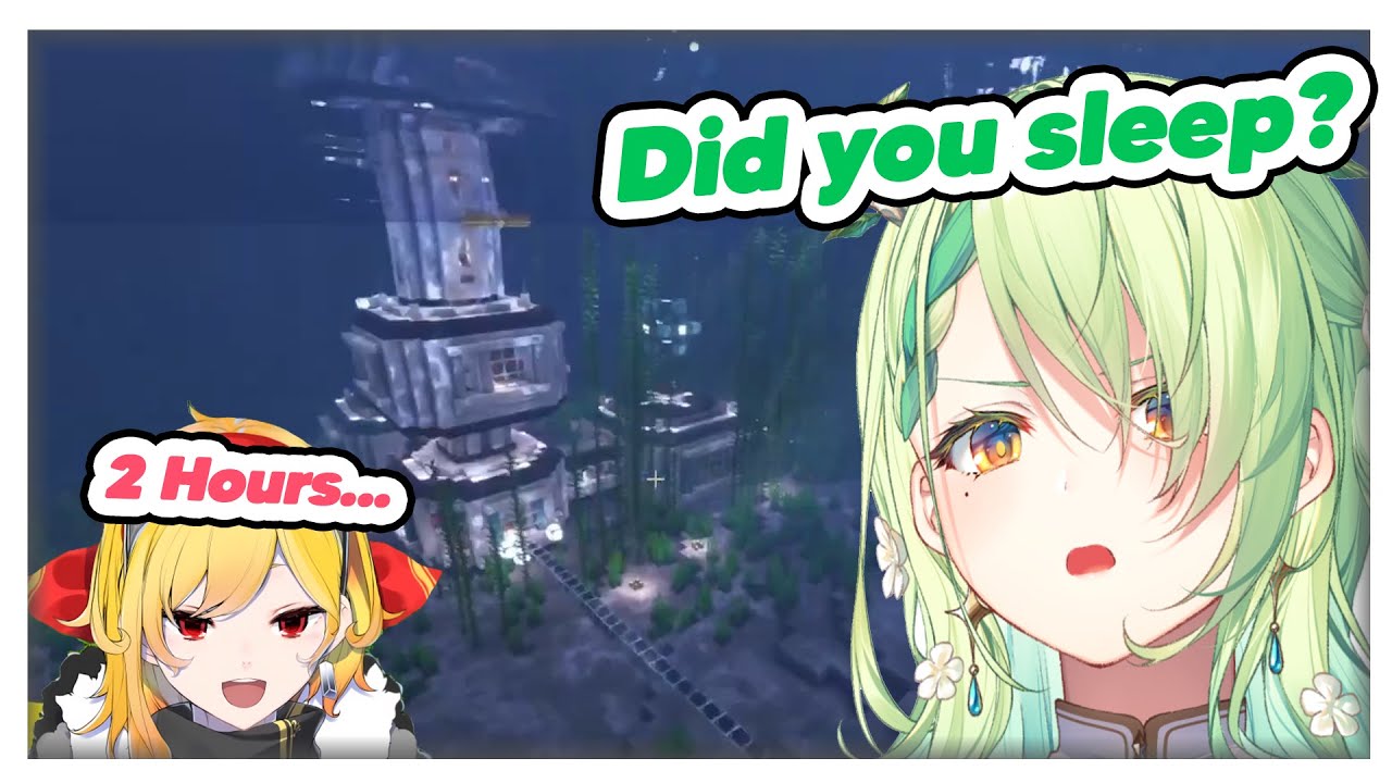 Fauna react to Kaela's Undersea Building and her sleep schedule ...