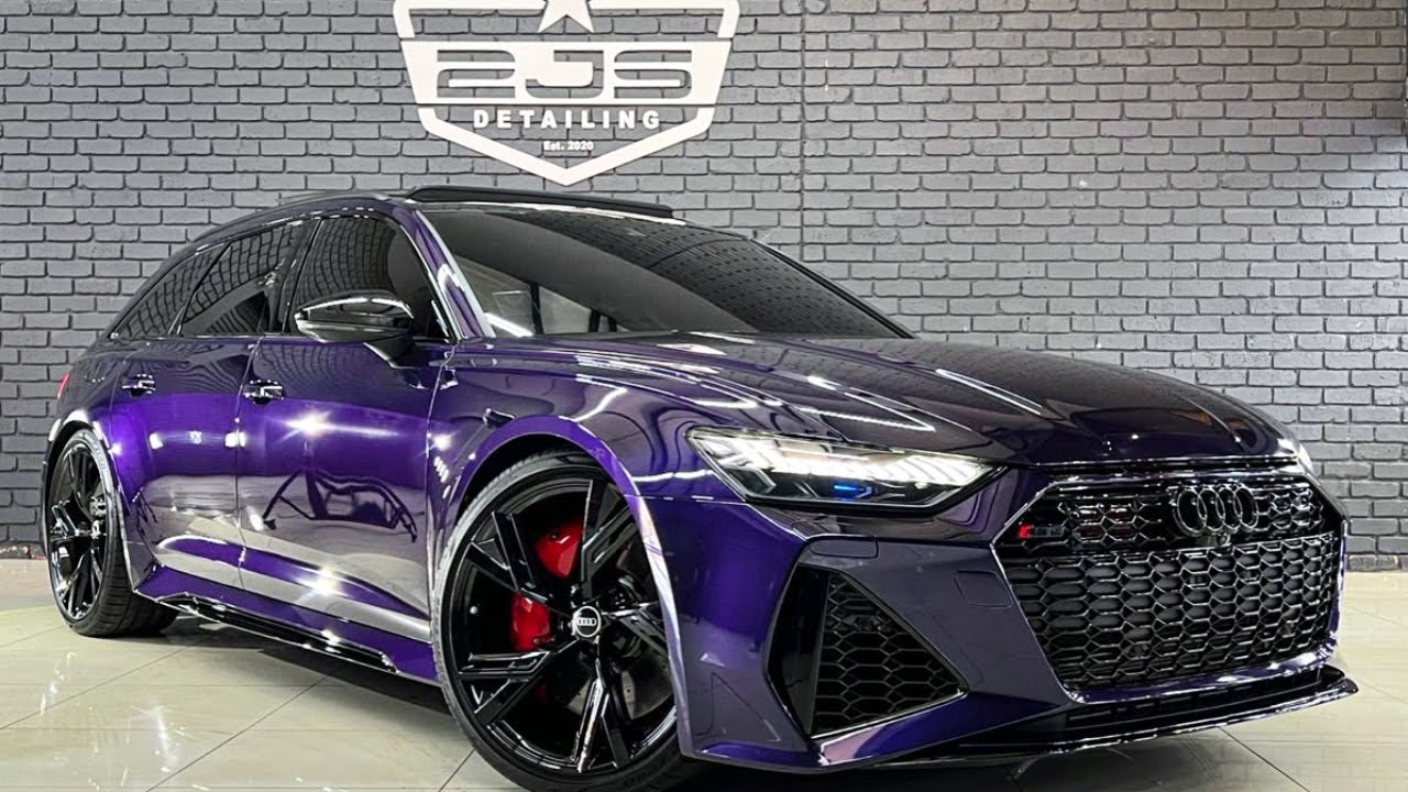 Audi RS6 Full Detail & Protection with PPF - YouTube