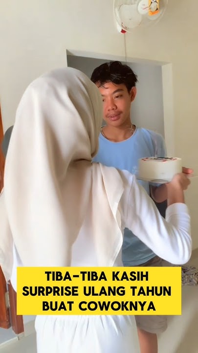 momen haru ketika tiba-tiba pacar kasih surprise ulang tahun ‼️‼️ #surprise #ulangtahun # ...