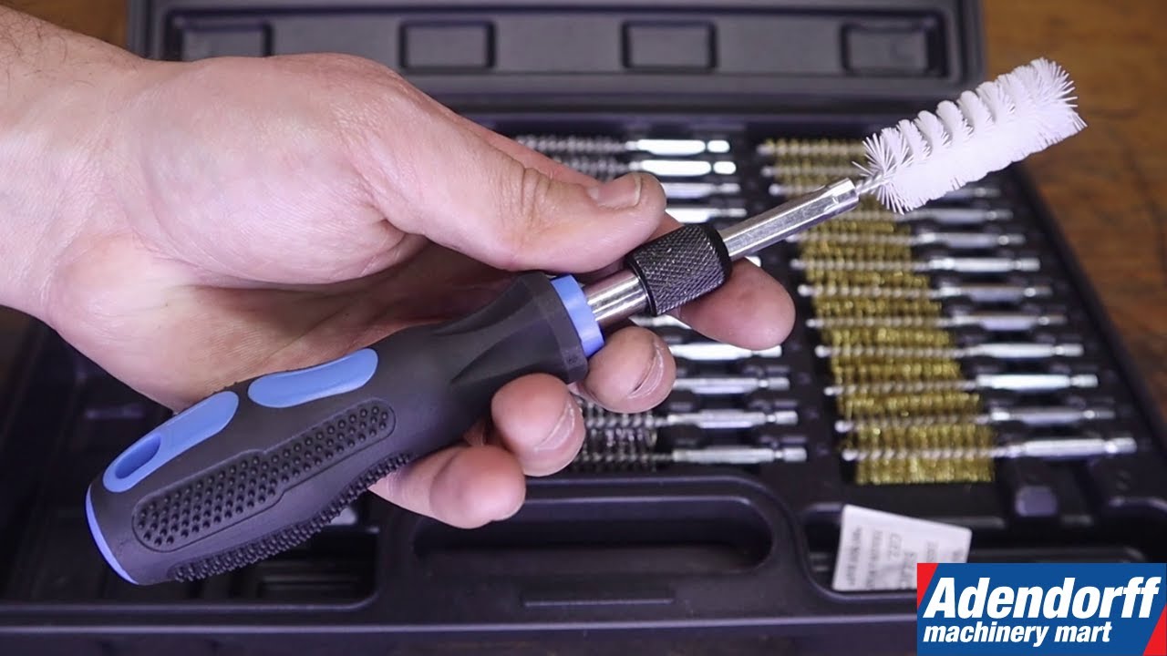 Testing a wire brush cleaning set from Adendorff. - YouTube