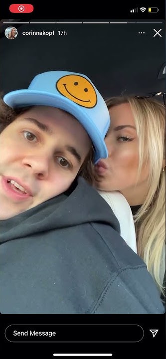 Corinna Kopf Kissing David Dobrik Youtube