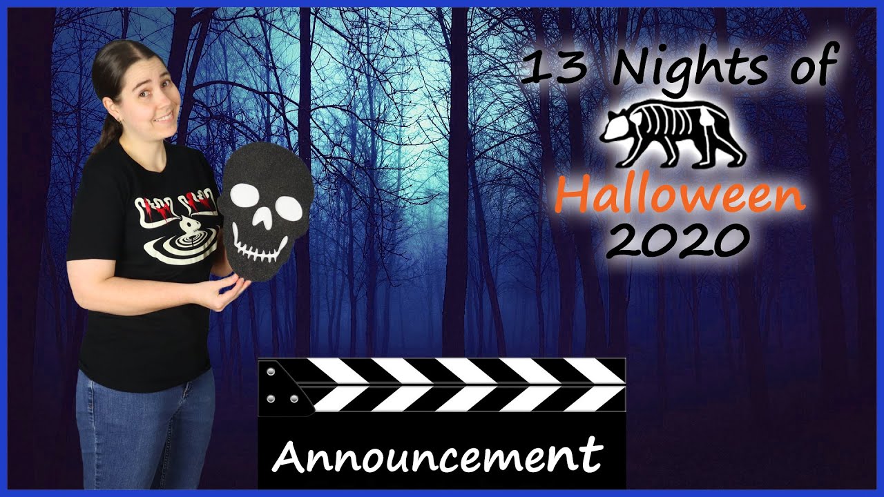 13 Nights of Halloween (2020 Edition) - Announcement - YouTube