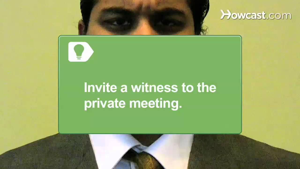 How To Give A Verbal Warning At Work YouTube How To Give A Verbal Warning At Work YouTube