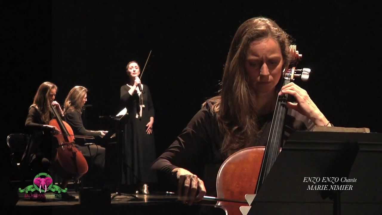 Enzo Enzo chante Marie Nimier en concert (extraits) - YouTube