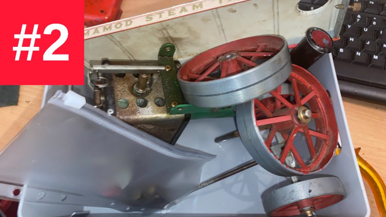 Repairing & Rebuilding a Mamod TE1a Traction Engine #2# Dismantling The ...