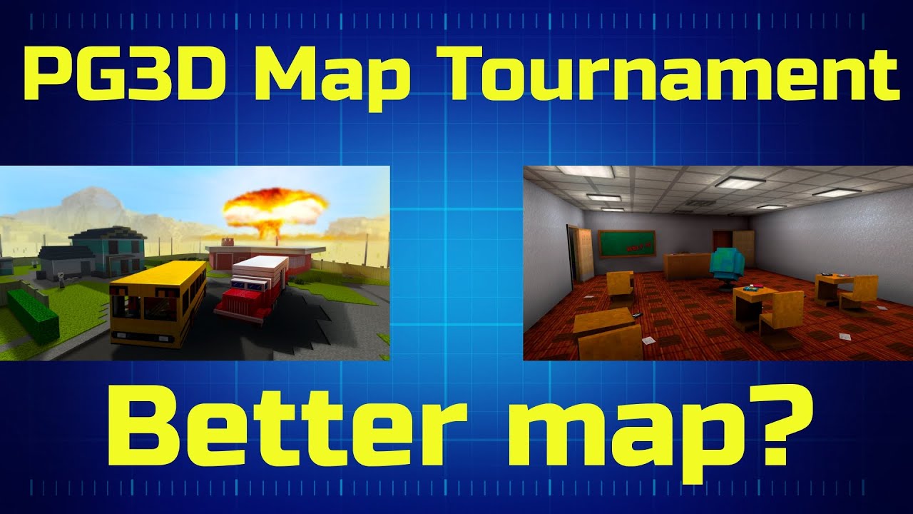 Pixel Gun 3D Map Tournament - YouTube