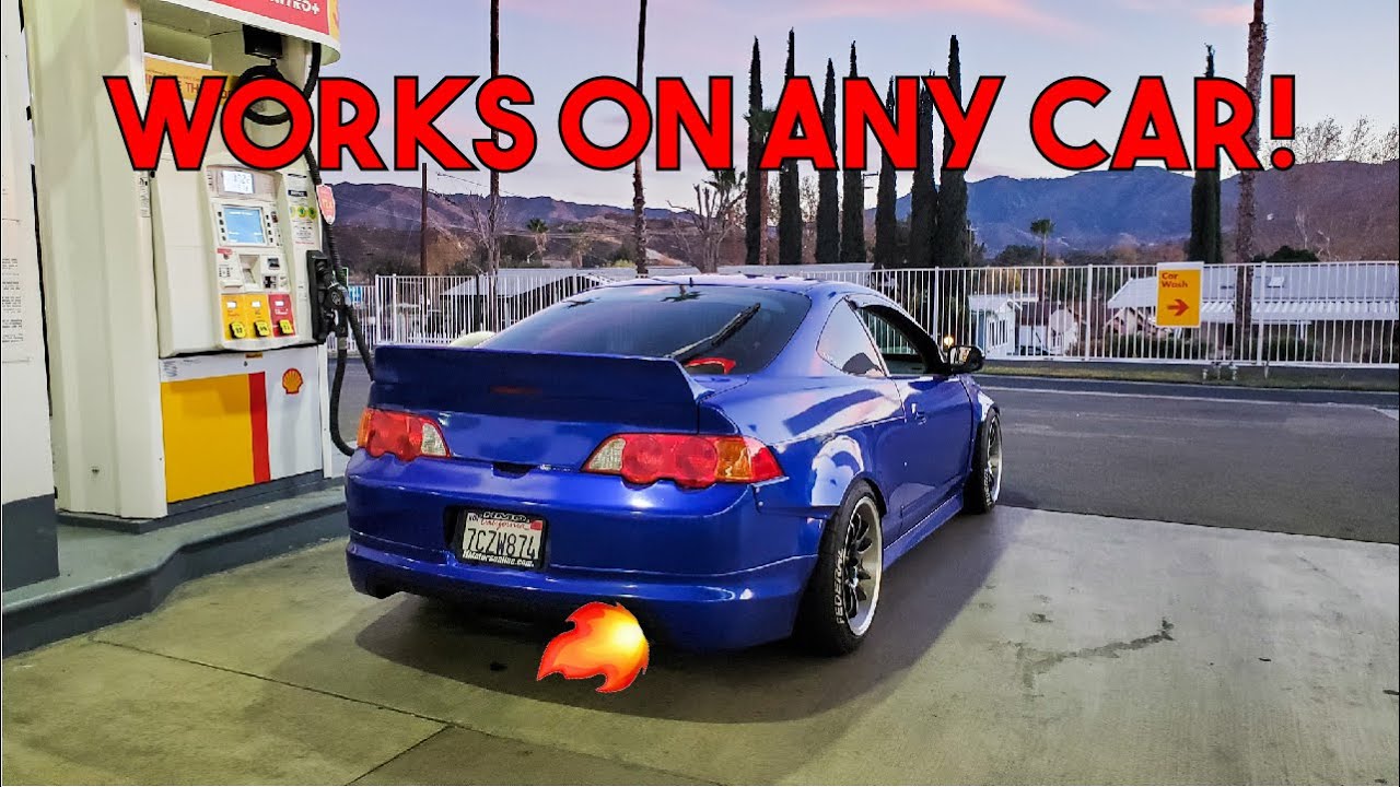 How To Make Your Car Pop And Shoot Flames - YouTube