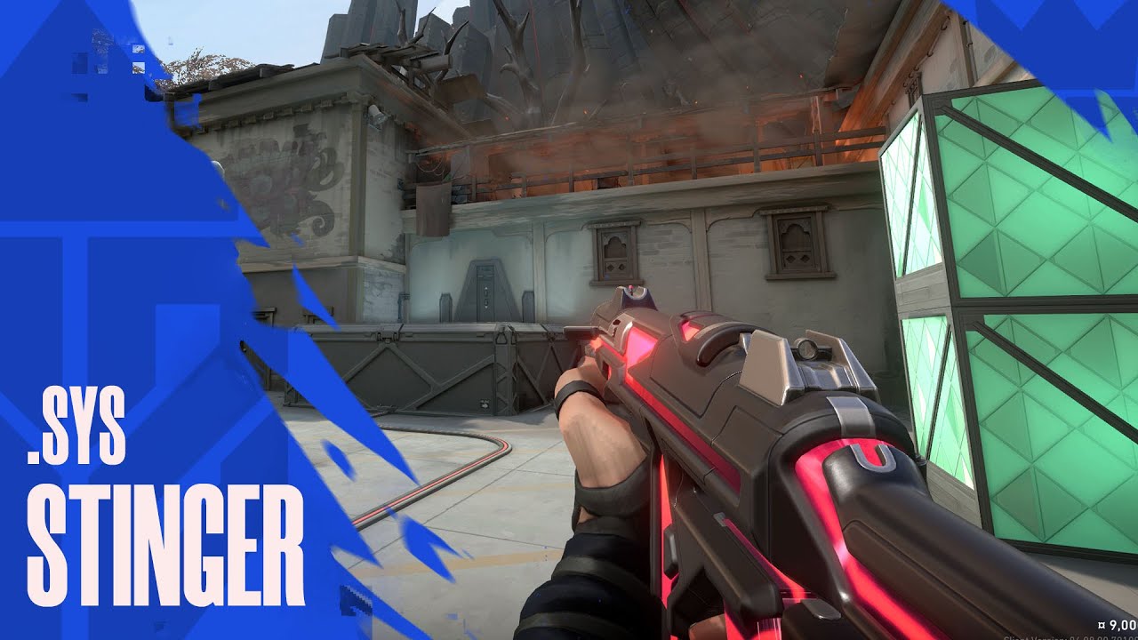 Sys Stinger Skin (Sys Collection) Showcase - Valorant Battle Pass Skins ...